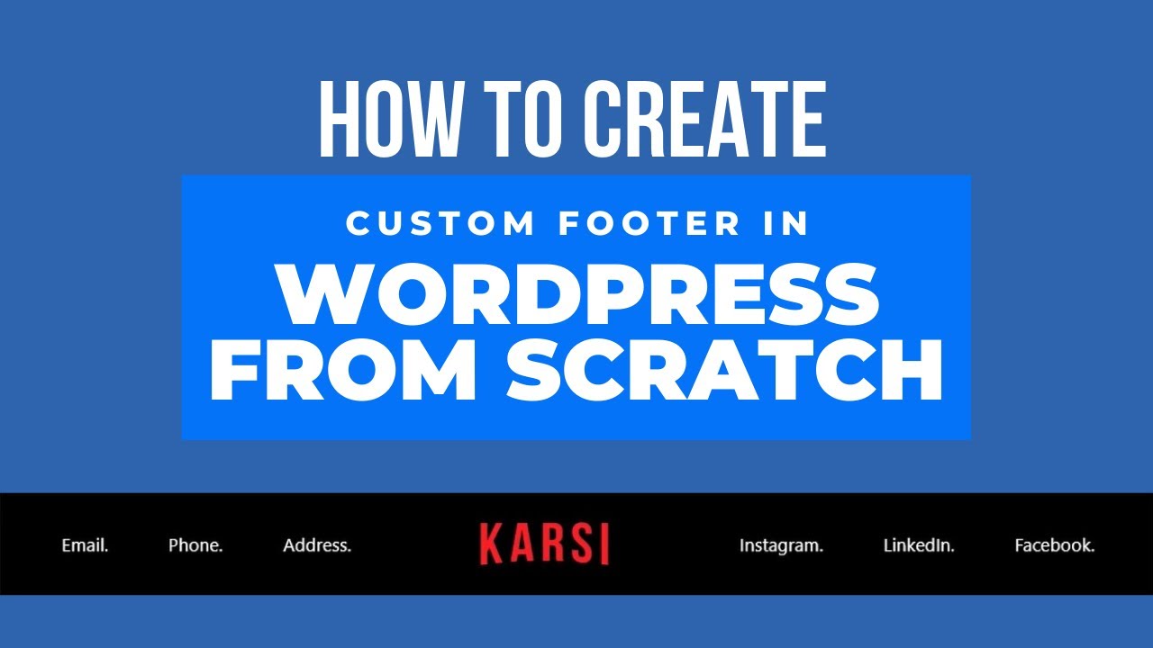 How To Create A Responsive Footer In WordPress With Elementor How To Create A Responsive Footer In WordPress With Elementor