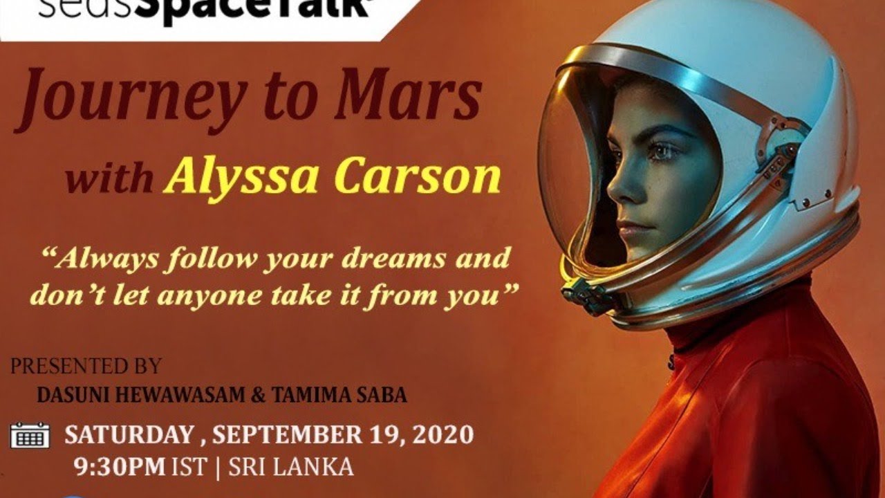 Journey to Mars with Alyssa Carson - YouTube