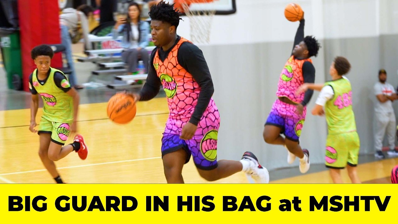BIG GUARD from CANADA vs MSHTV STARS - Ezekiel Ifejeh PUTS IN WORK ...