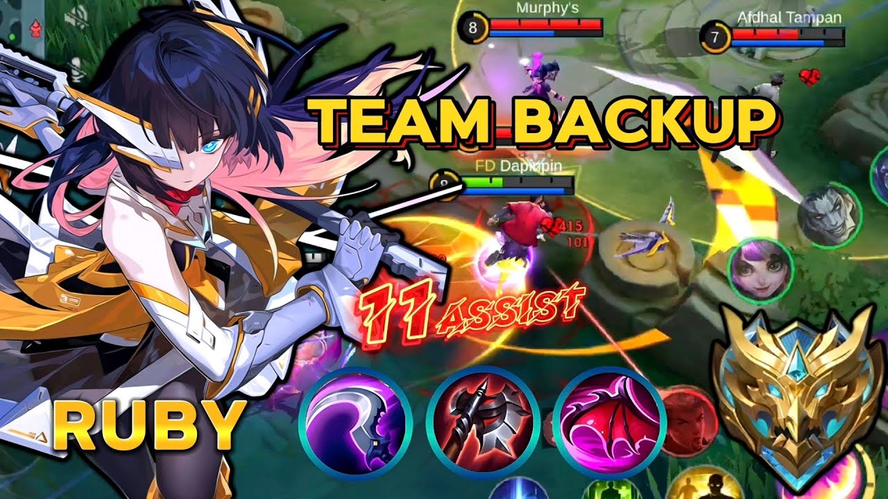 Ruby Team Backup Cover | Dapinpin - YouTube