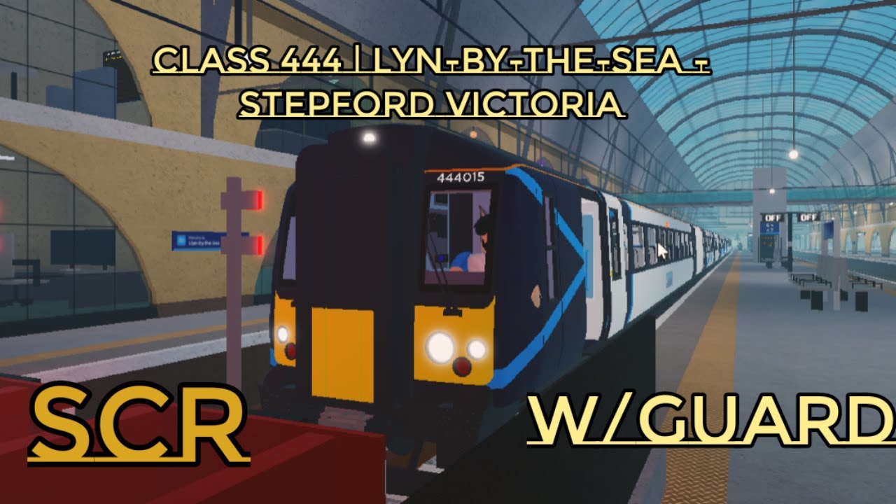 SCR| Service 2V23| Lyn-by-the-Sea - Stepford Victoria | Class 444 | W ...