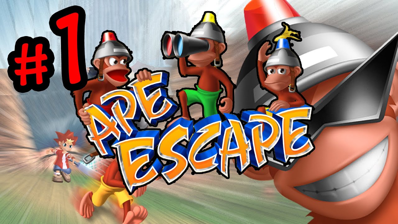 Ape Escape Gameplay Walkthrough Part 1 - Let the Adventure Begin - YouTube