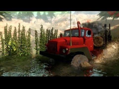 truck driver off road - YouTube