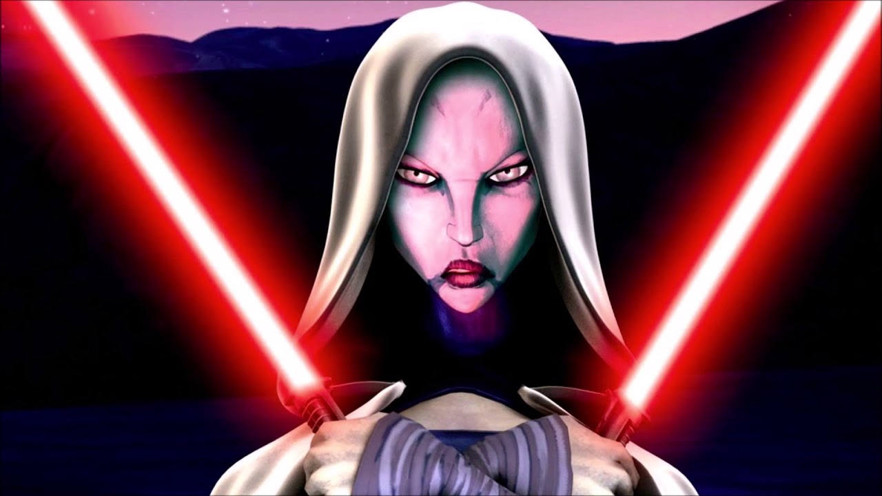 Asajj Ventress Intro & Defeat Theme - YouTube