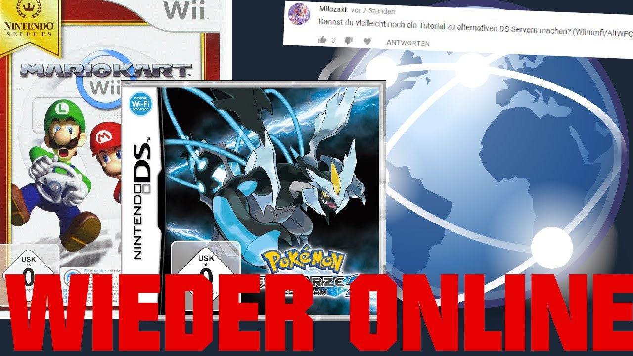 Mit Wiimmfi Wii und Nintendo DS wieder online miteinander spielen ...