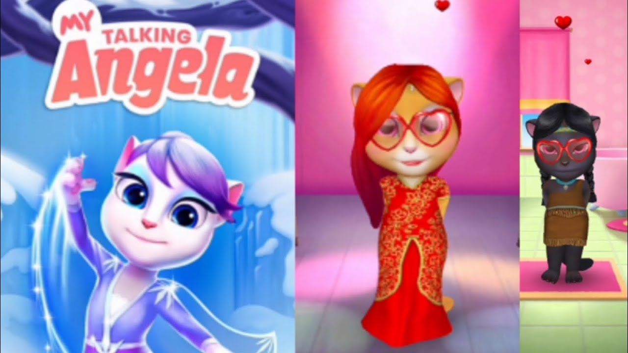 My Talking Angela | Level's 21- 22 | Android Gameplay #12 - YouTube