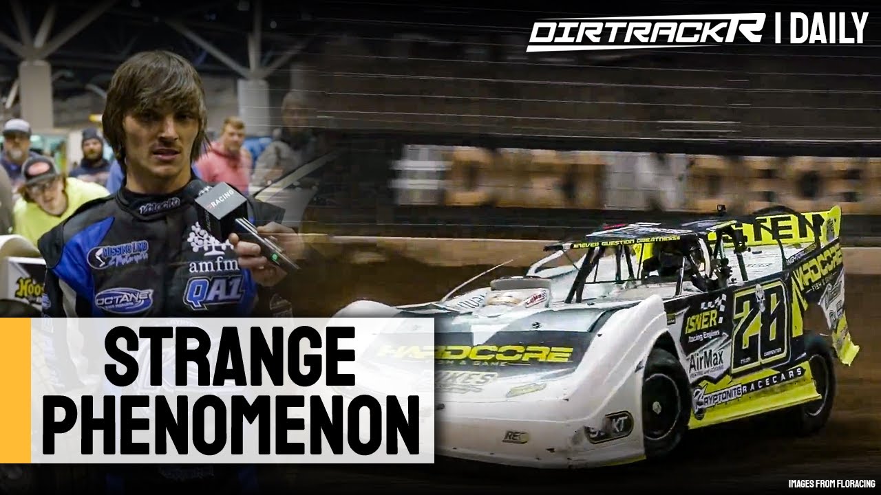 The dirt late model driver you hear about one time a year - YouTube
