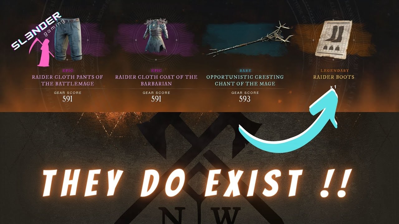 100% Guarantee Craftable Legendary Gear Patterns - YouTube