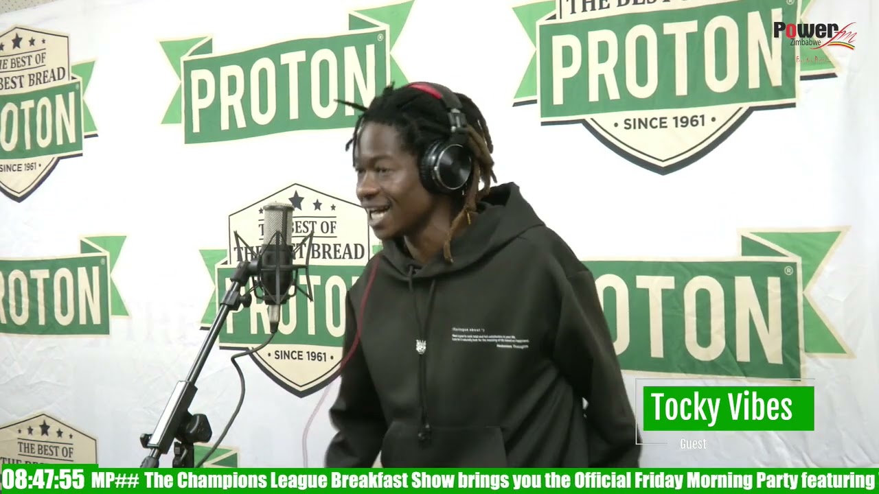 Tocky Vibes performs his popular hits on The Official Friday Morning ...