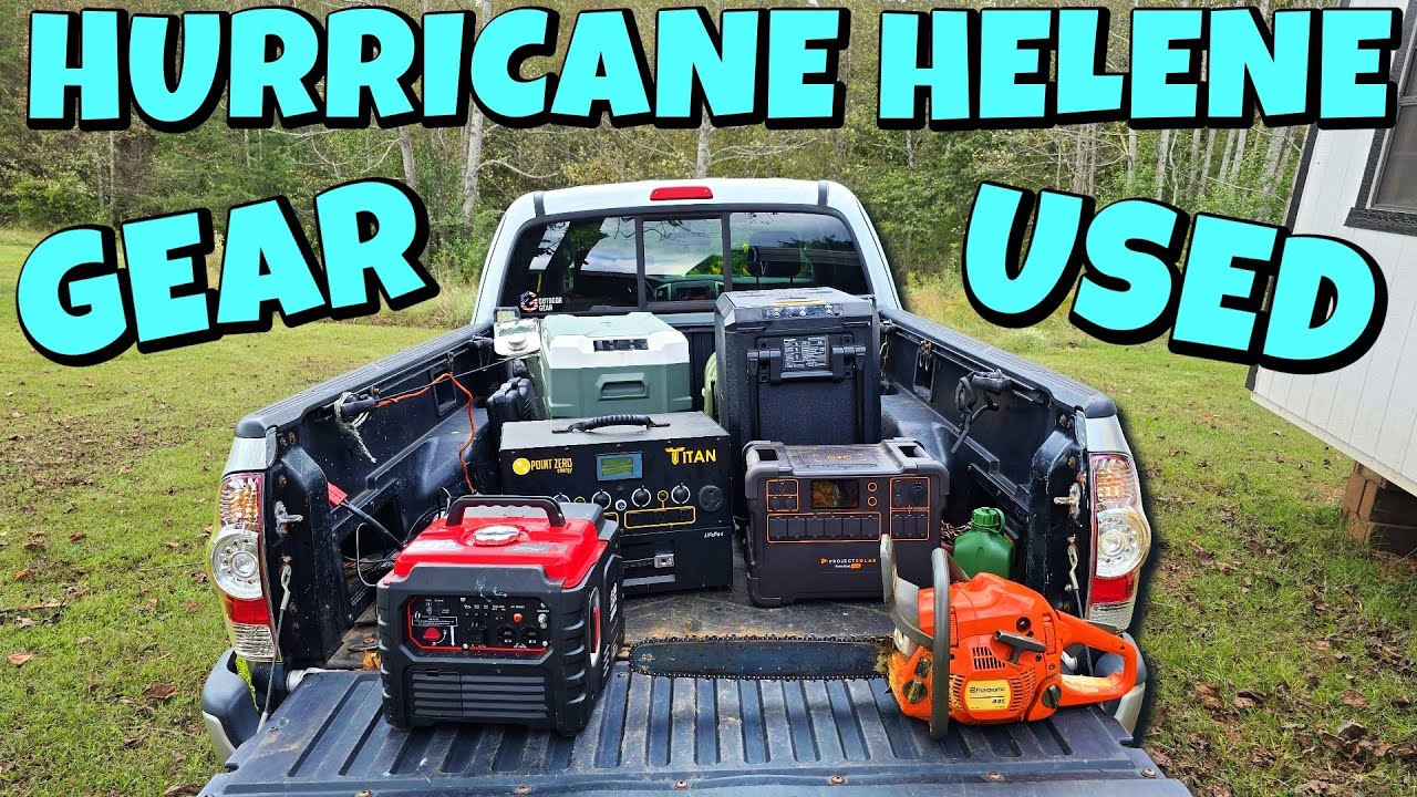 Most Used Gear During Hurricane Helene | Emergency Storm Equipment ...