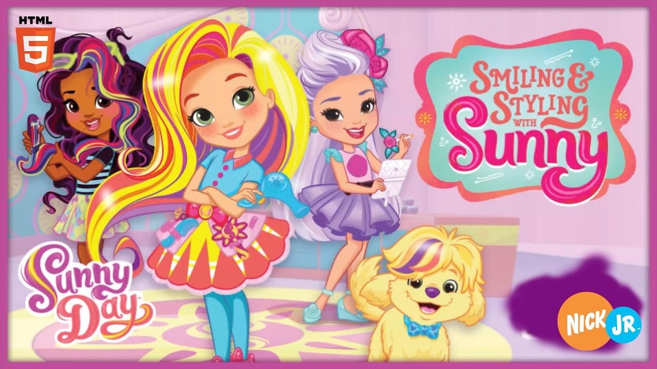 Sunny Day™: Smiling & Styling with Sunny (HTML5) - Nick Jr. Games - YouTube