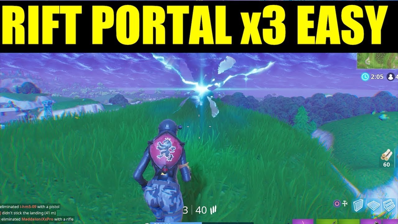Use a rift portal How to use 3 rift portals in a single game All rift ...