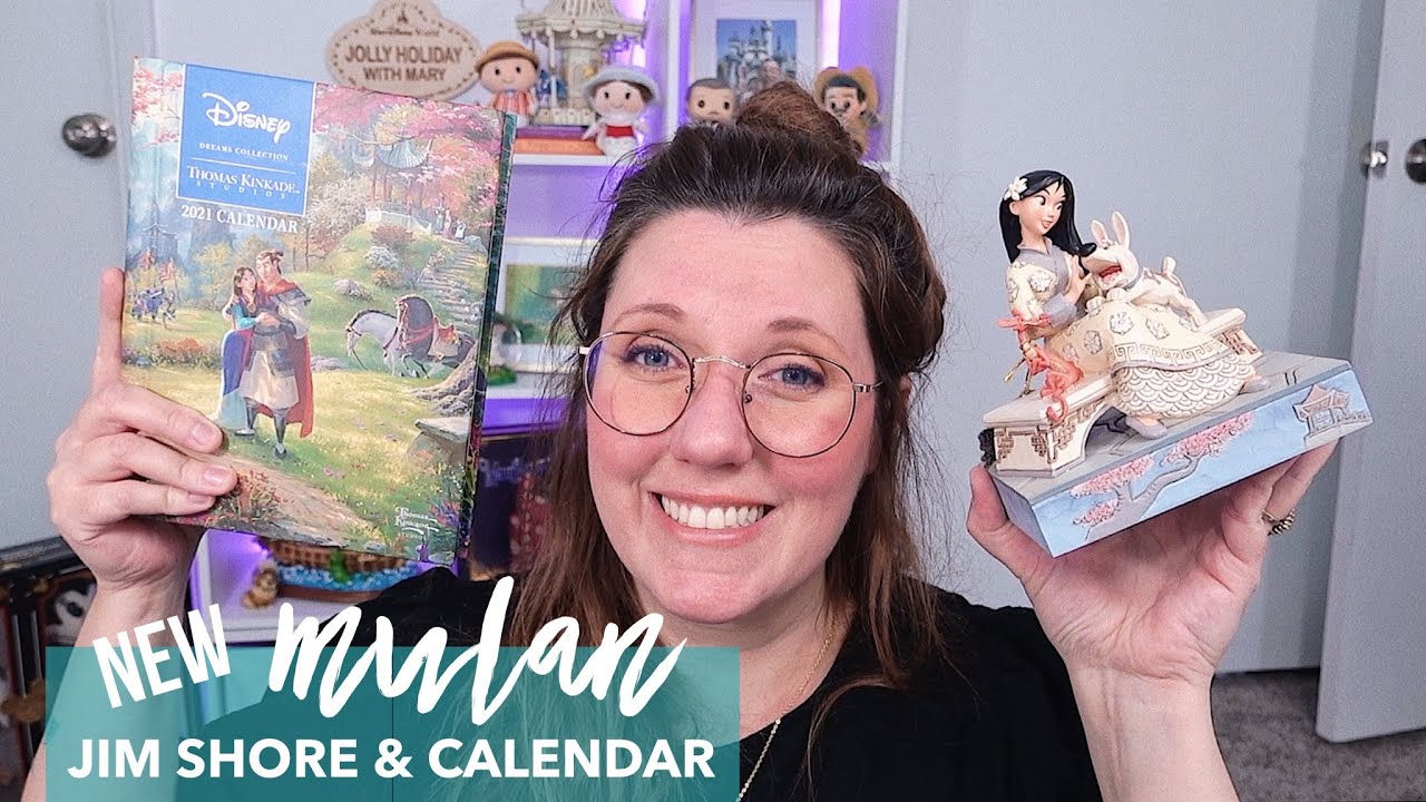 NEW MULAN JIM SHORE & 2021 THOMAS KINCAID Calendar - YouTube