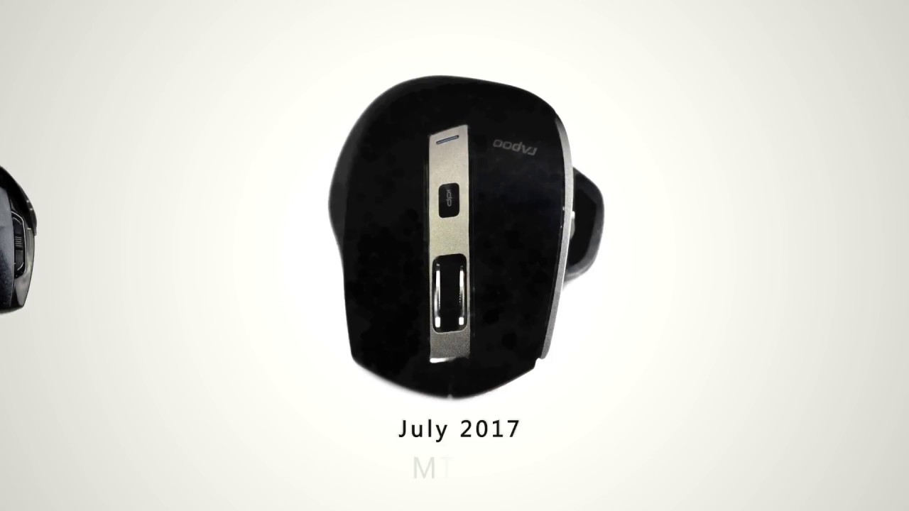 RAPOO Multi-mode Wireless Mouse-MT750 Evolution - YouTube