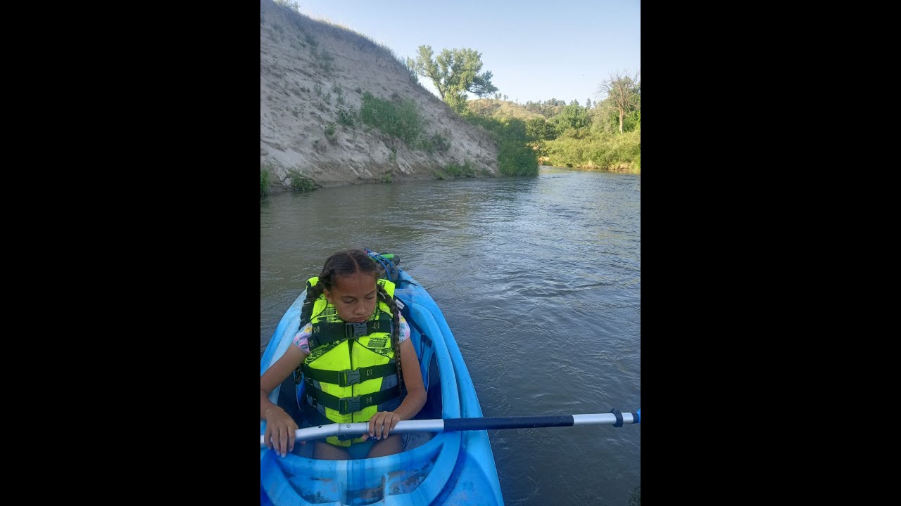 WINONA "REZ RIVER KAYAKING" On the Little White River, Sicangu Lakota ...