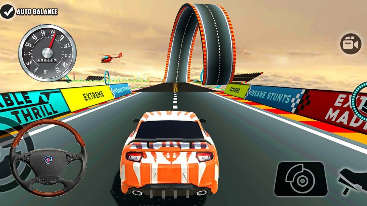 Impossible car stunt game-Ramp Amazing Car Stunts-Classic Car Reckless ...