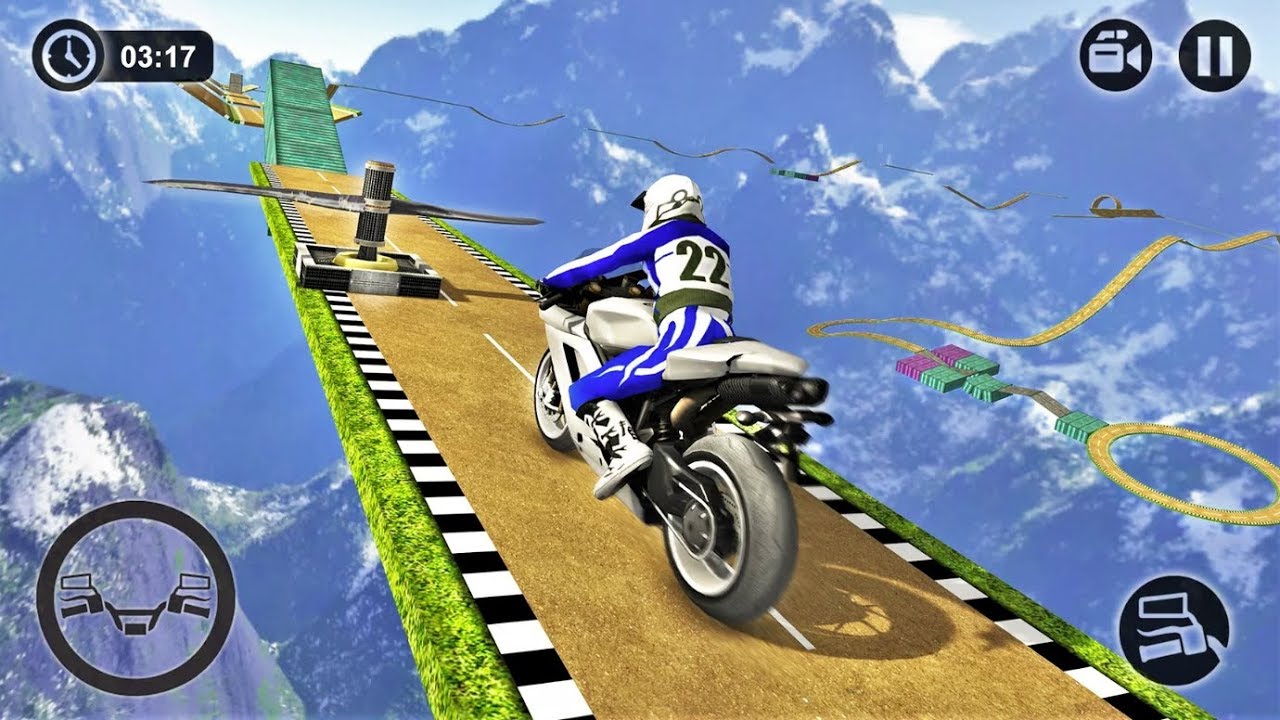 Ramp Moto Stunts ENDLESS MODE-Best Android Gameplay HD #24 - YouTube
