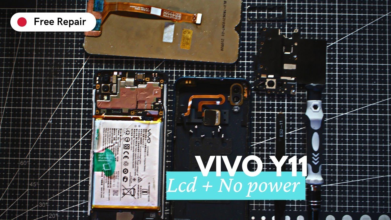 HOW TO FIX VIVO Y11 LCD NO DISPLAY - YouTube