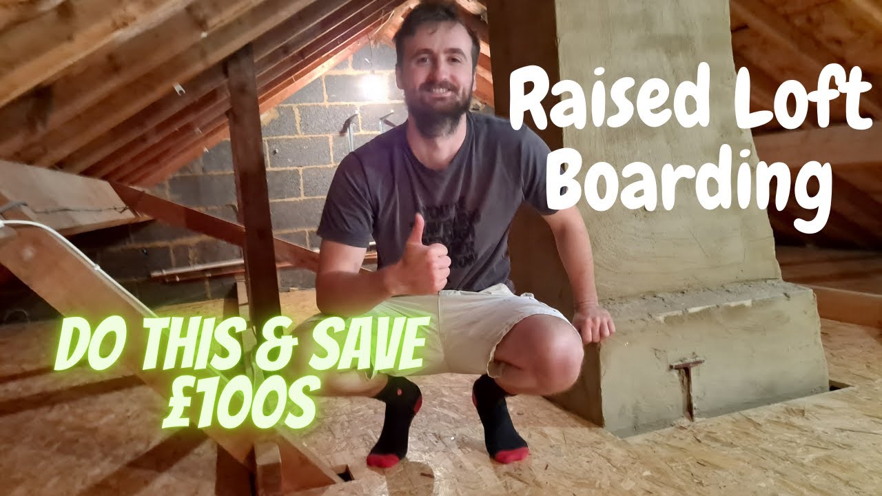 Loft Boarding for Storage - Raised loft boarding - How to board a loft ...