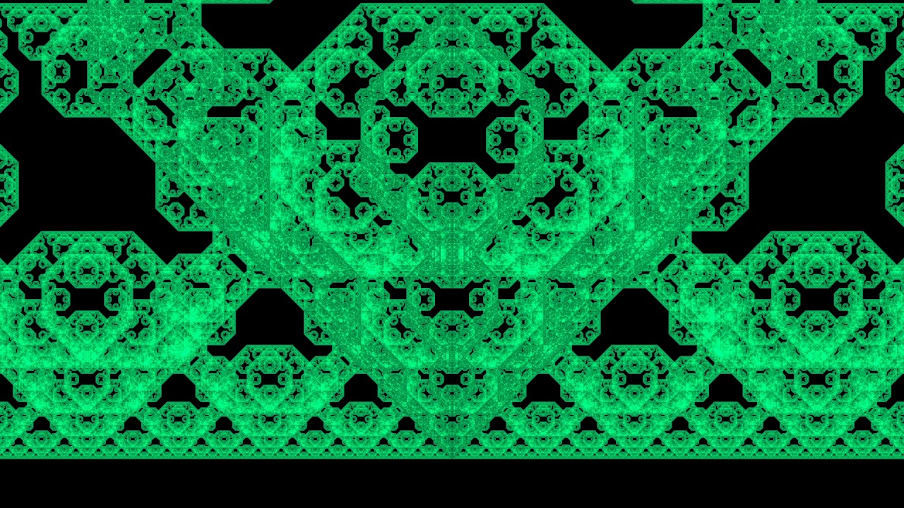 Levy curve fractal zoom animation using IFStile - YouTube
