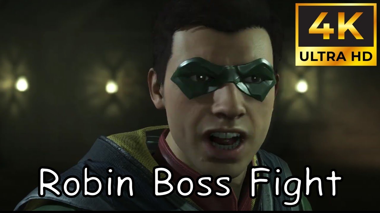 Robin Boss Fight (Injustice 2) - YouTube