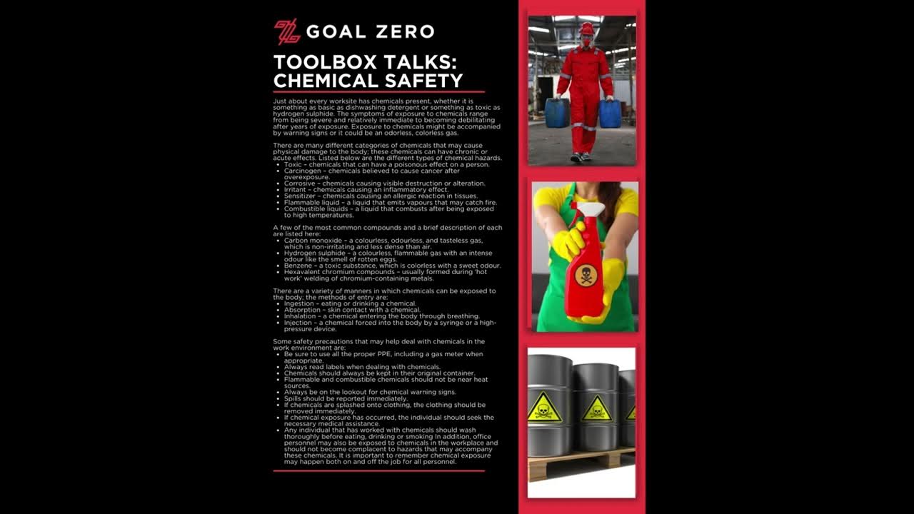 Toolbox Talk Series: Chemical Safety - YouTube
