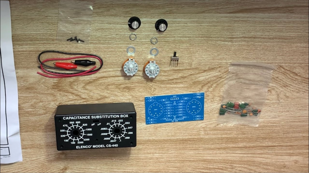 capacitor substitution box - YouTube