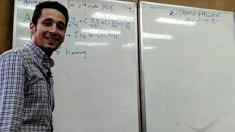 PDE Tutorials_2nd year_1st term - YouTube