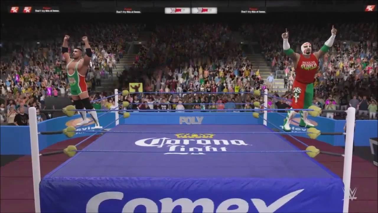 WWE 2K16.AAA. Mexican Power Entrada Entrance! - YouTube