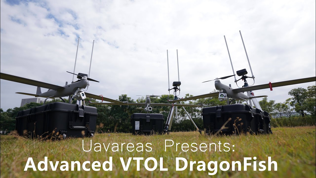AutelRobotics Dragonfish the powerful and most intelligent VTOL - YouTube