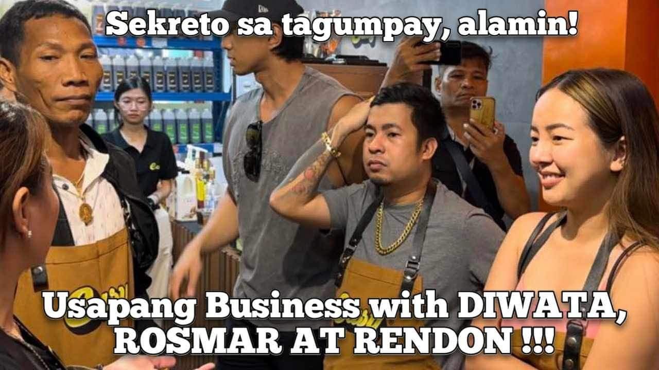 DIWATA, ROSMAR AT RENDON, bakit nagsama sama? - YouTube