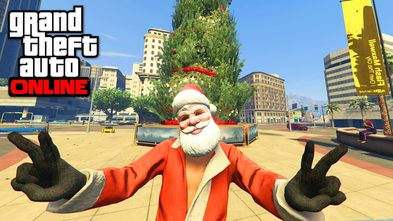 LE DLC NOEL EST ARRIVÉ ! (Neige ?) - GTA 5 ONLINE - YouTube