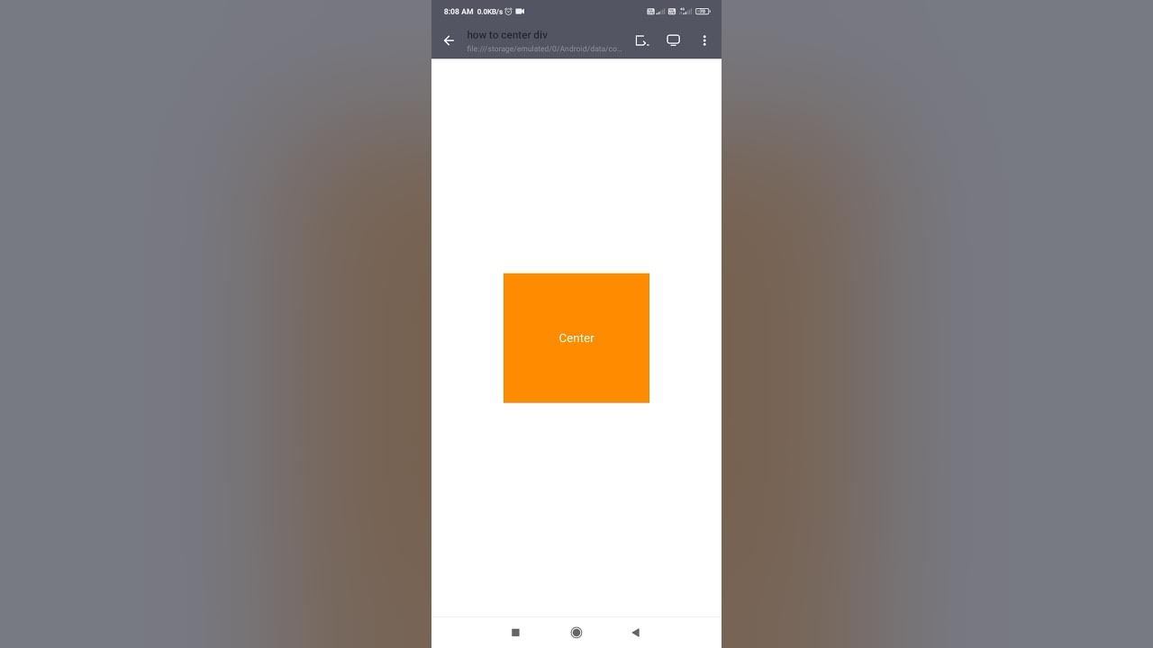 How To Center Div In Html Htmlcss Webdesign Youtube