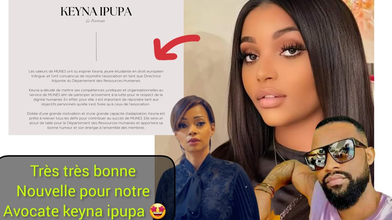 Très très bonne nouvelle pour Keyna ipupa la fierté de sa mère et son ...