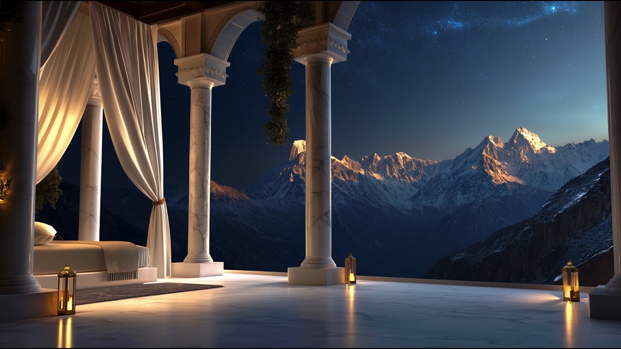 A Perfect Place For Meditation | Soothing Cosmic Ambient Music For ...