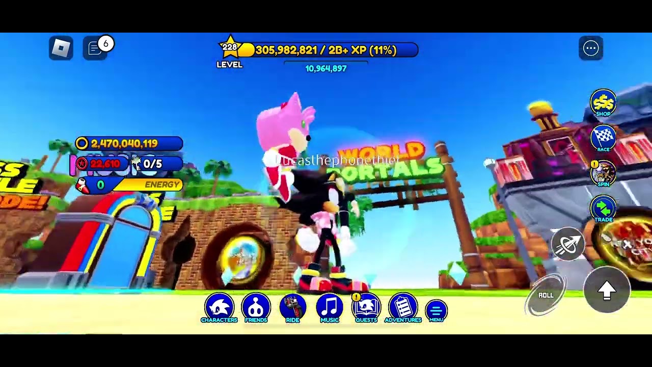 Roblox: Sonic Speed Simulator: Summer Shadow - YouTube