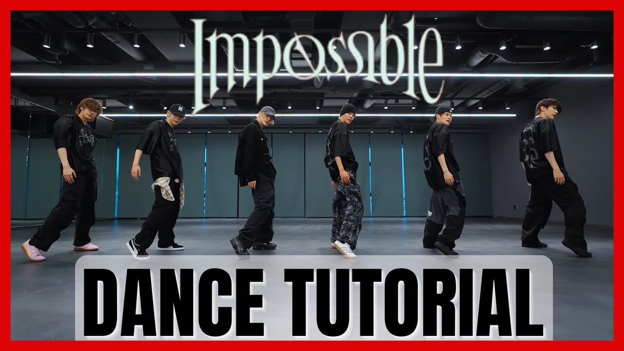 RIIZE - 'Impossible' Dance Practice Mirrored Tutorial (SLOWED) - YouTube