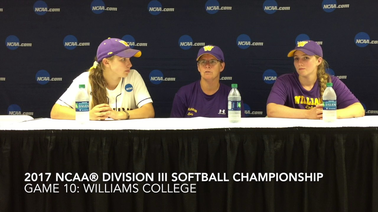 2017 NCAA Division III Softball Championship Game 10 Press Conference ...