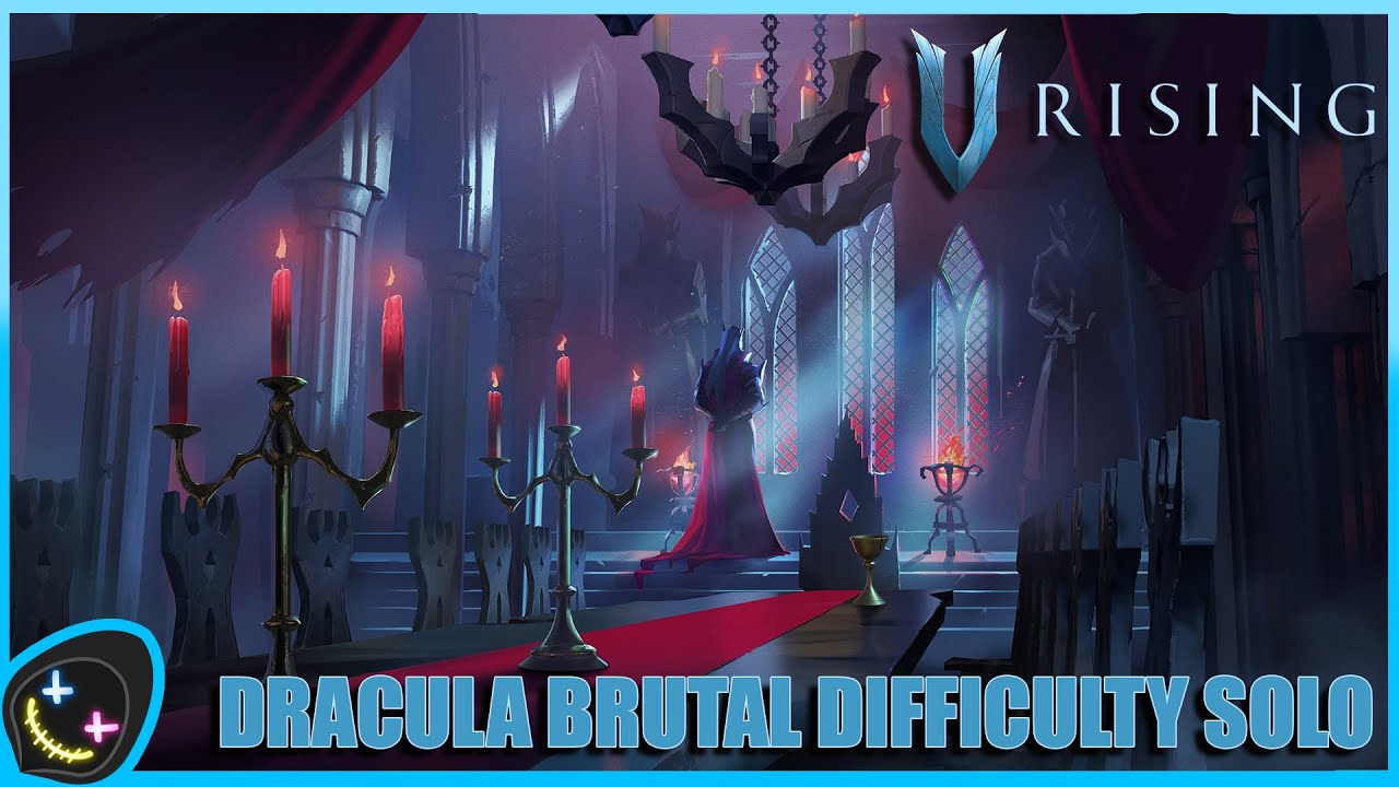 V Rising | Dracula - Brutal difficulty solo - YouTube