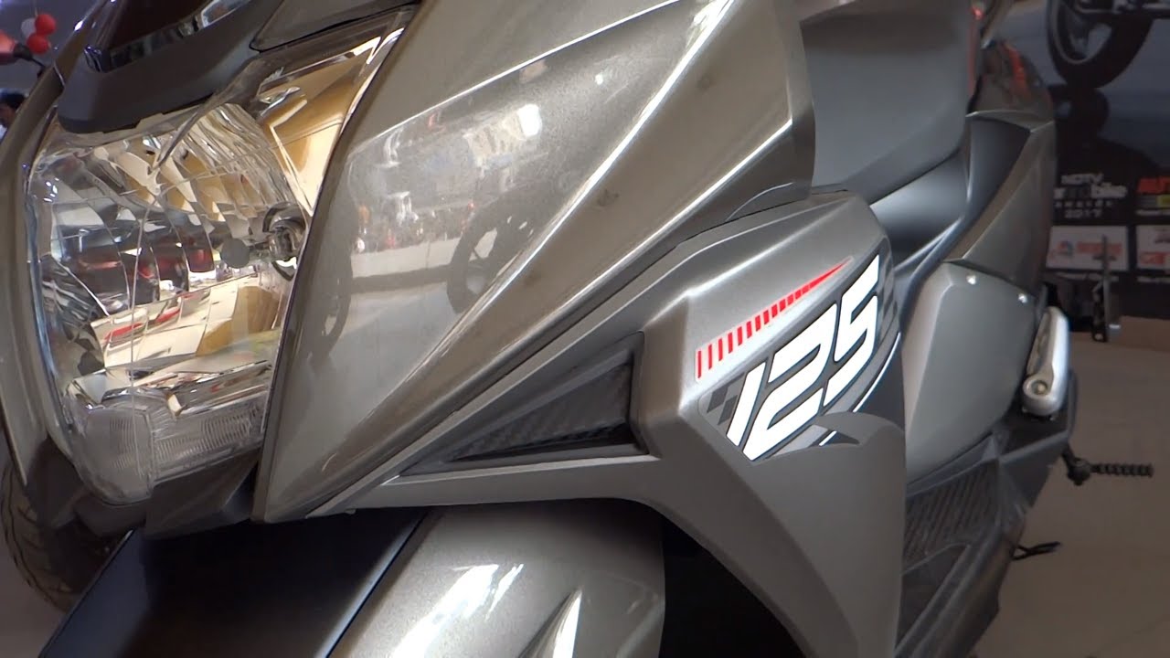 TVS NTORQ 125 Metalic Grey - YouTube