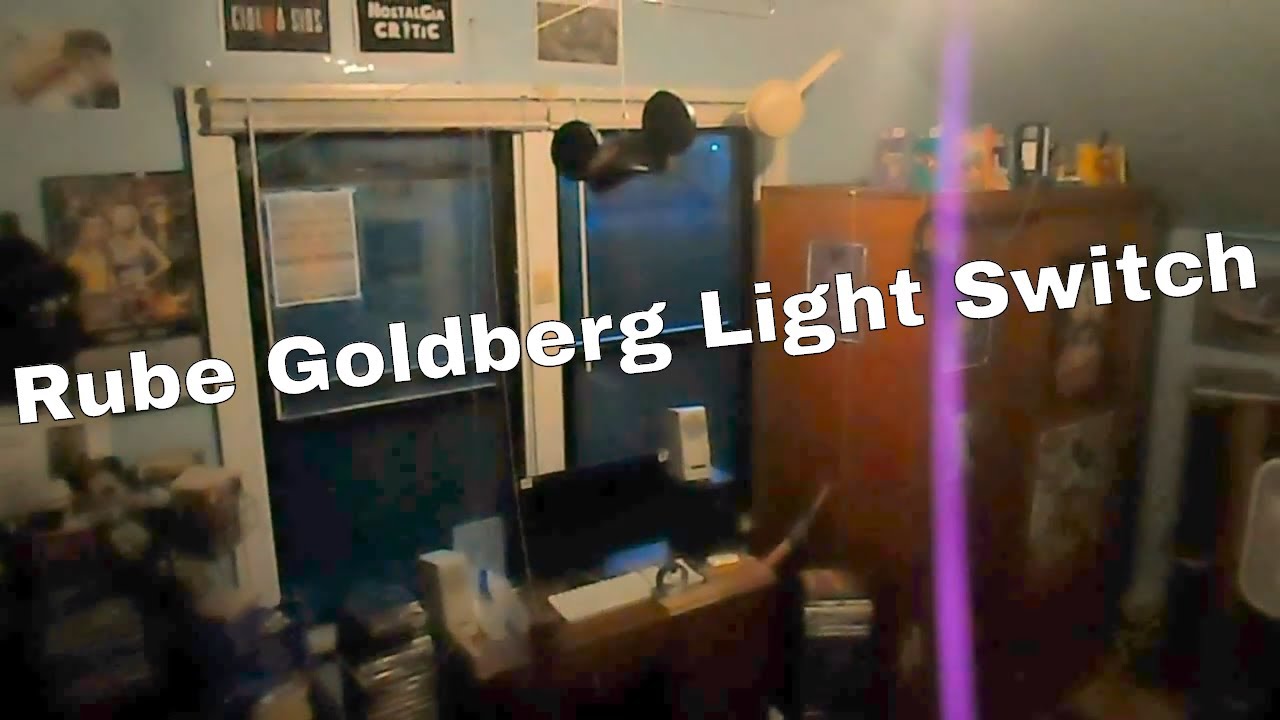 Rube Goldberg Contraption - Turning Off The Light - YouTube