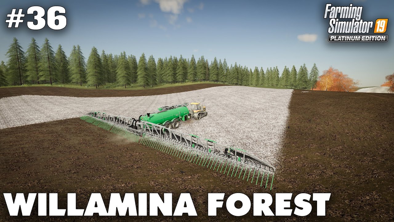 Willamina Forest #36 Autumn Field Work, Farming Simulator 19 Timelapse ...