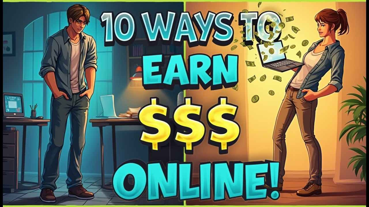 10 Best Ways to Make Money Online in 2025 (Beginner Friendly!) - YouTube