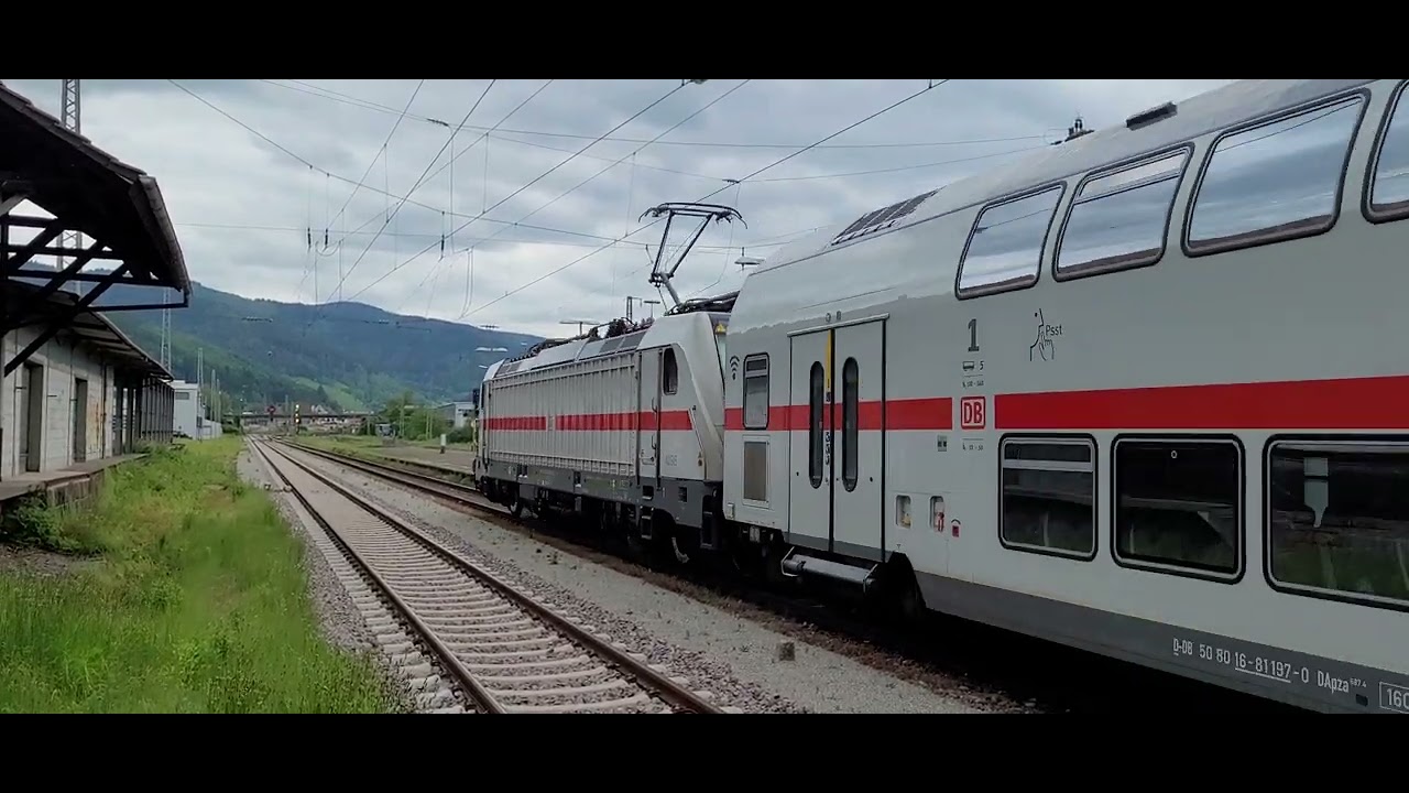 Ic 2005 Nach Konstanz Verlässt Hausach Youtube