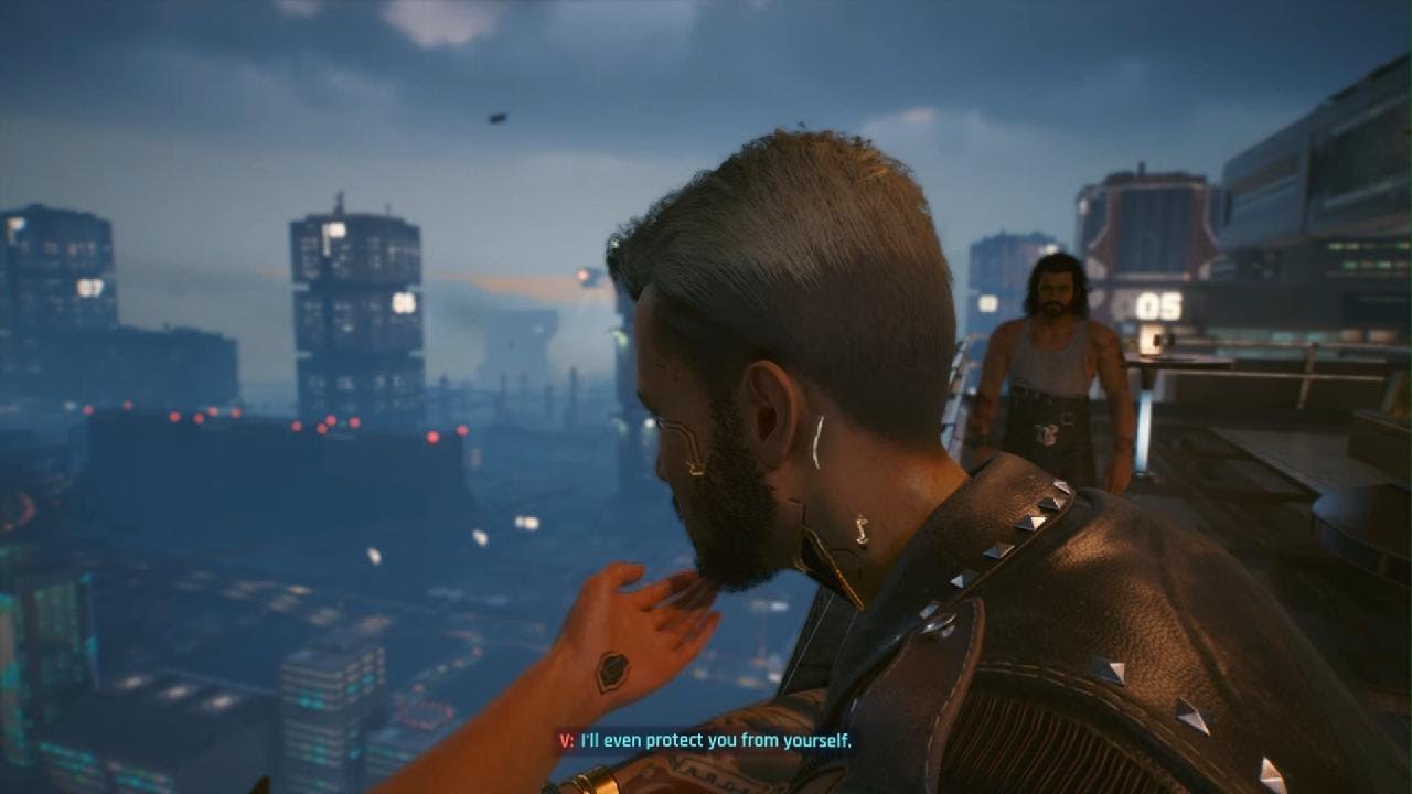 Cyberpunk 2077 What happens when you try to romance Kerry as a trans V ...