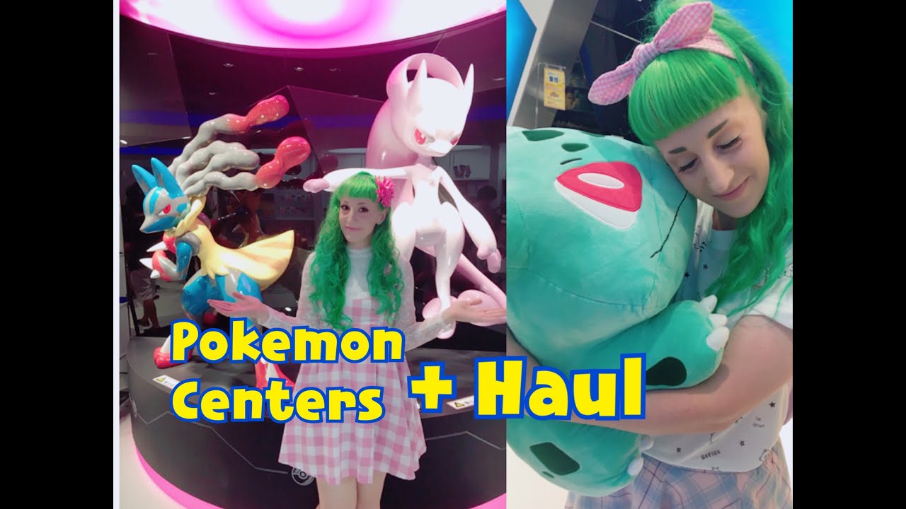 Lovely Lor visits 3 POKEMON CENTERS + Haul - YouTube