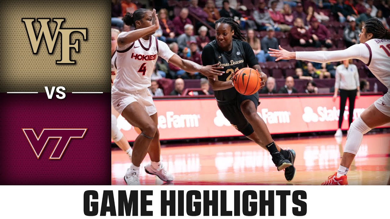 Wake Forest vs. Virginia Tech Match Highlights | 2025 ACC Womens's ...