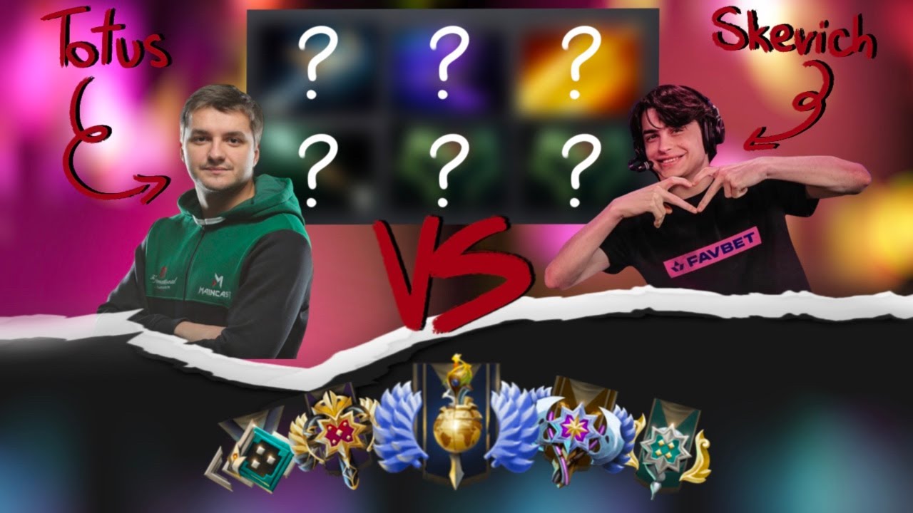 [DOTA 2 VS 5] Skevich i Totustop проти 5. Хто сильніший? + КОНКУРС ...