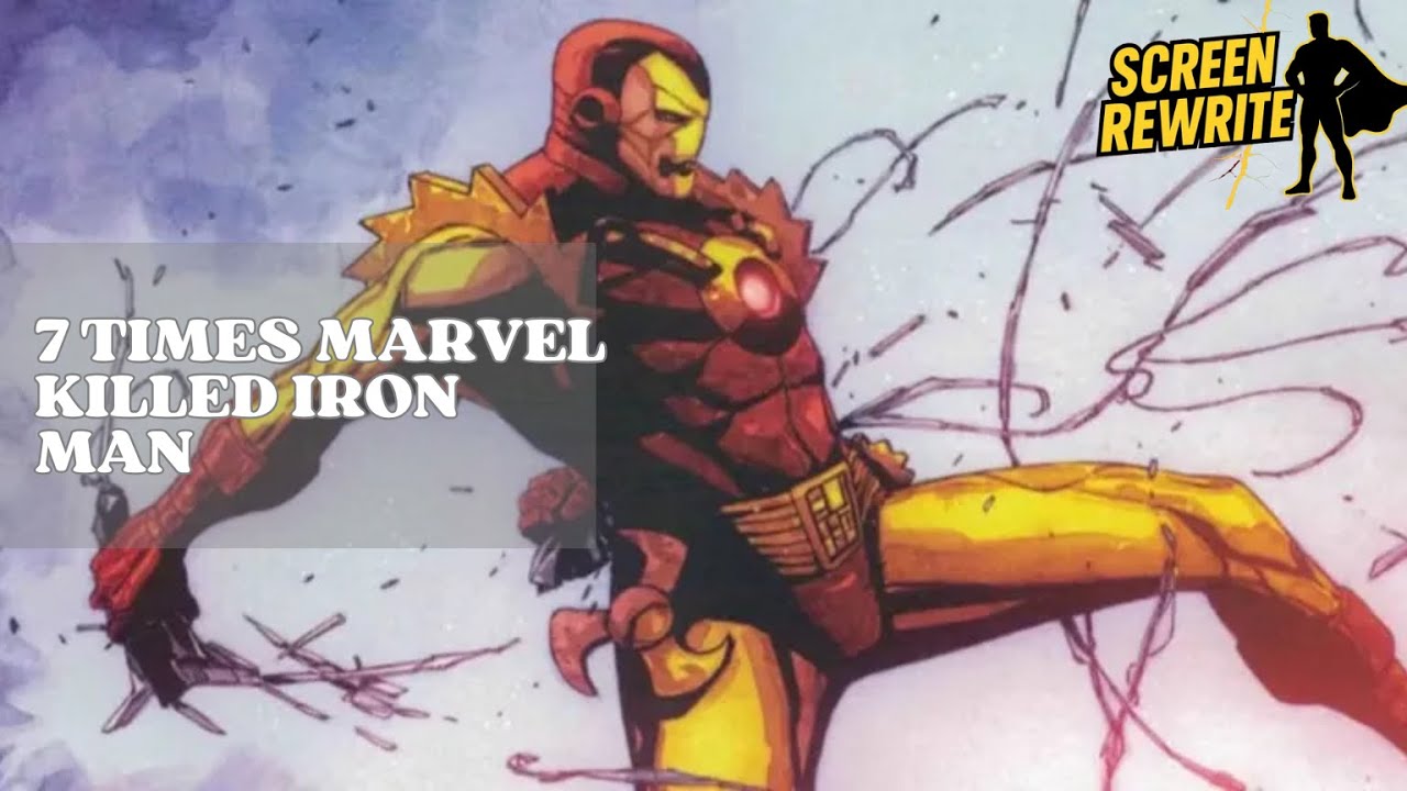 COMICS | 7 Times Marvel Killed Iron Man - YouTube