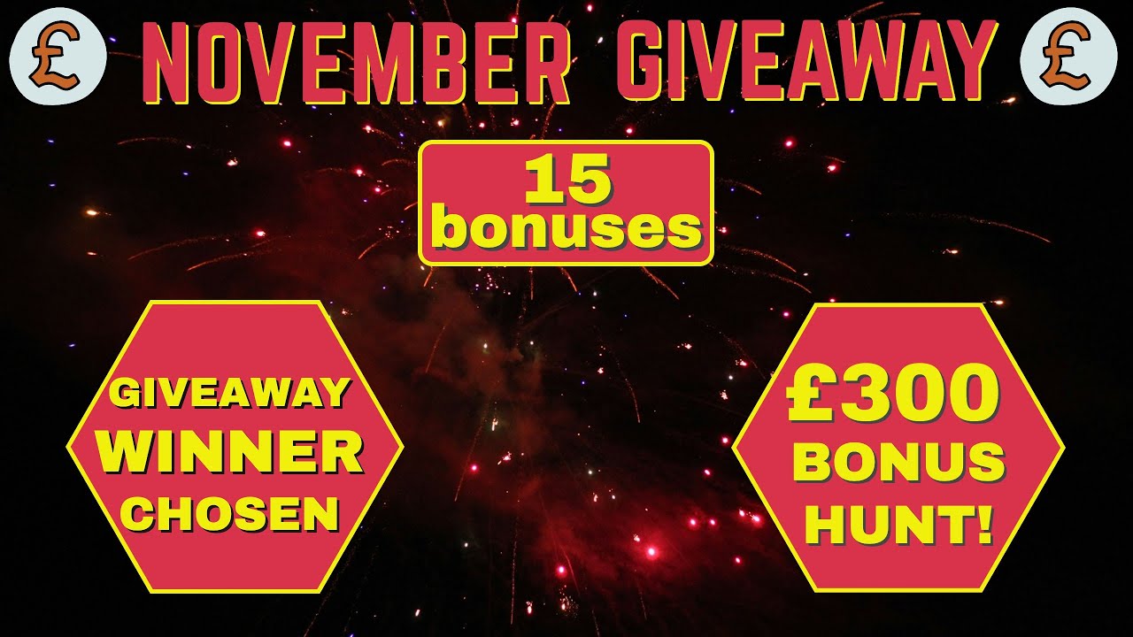 *NOVEMBER GIVEAWAY* 15 BONUSES! (GIVEAWAY WINNER CHOSEN) - YouTube